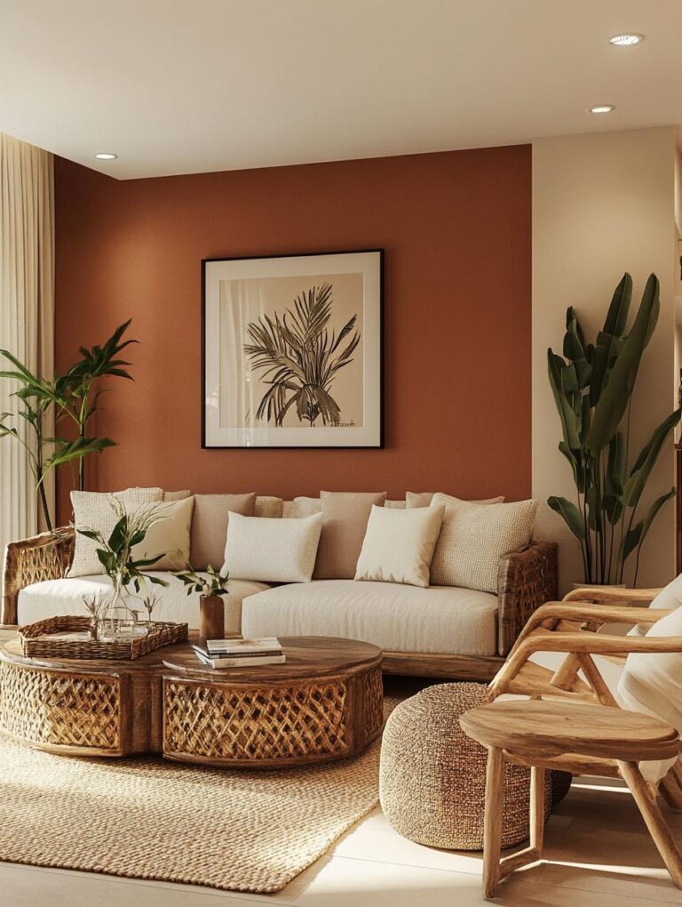 20 Serene Accent Wall Colors for a Peaceful Living Room