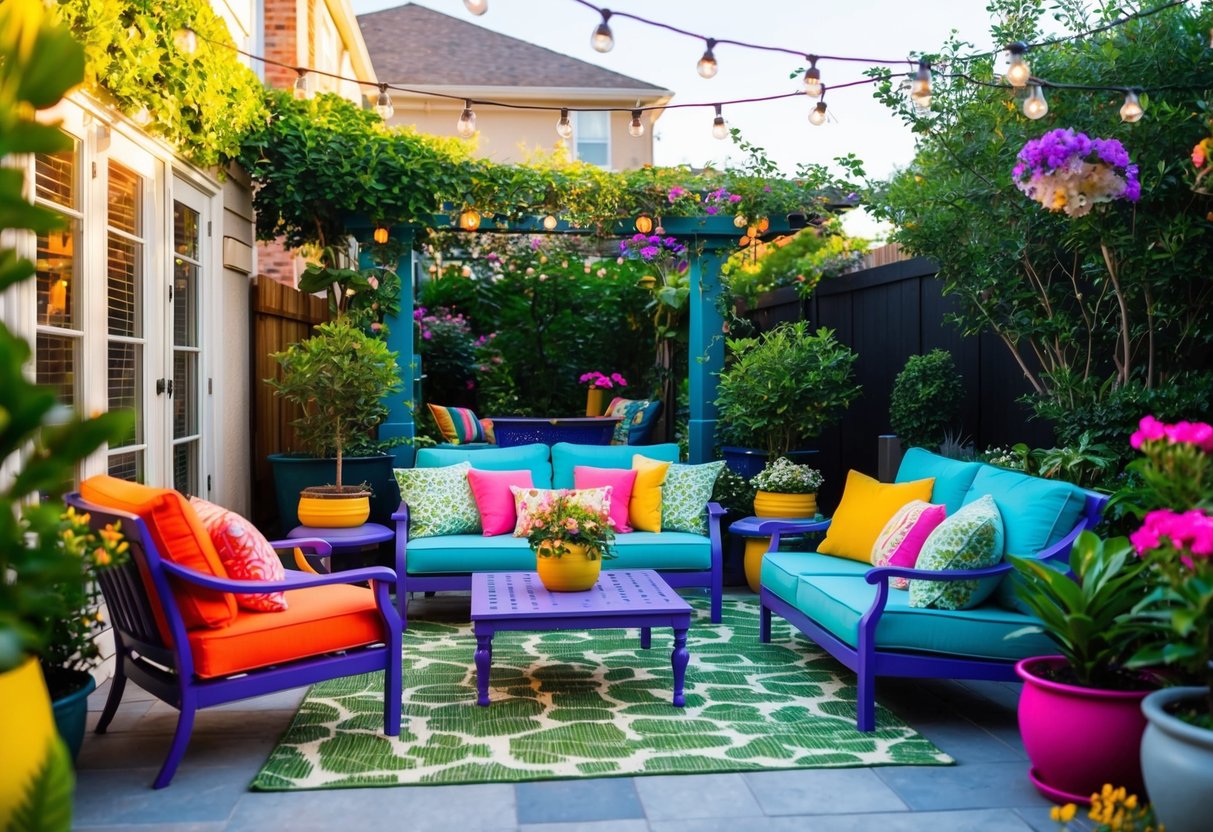 Colorful Outdoor Spaces: Tips for Designing Your Vibrant Garden or Patio