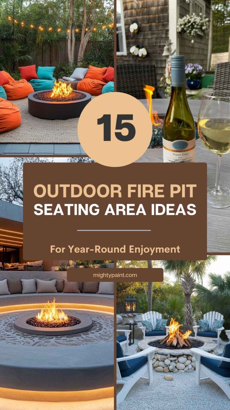 15 Outdoor Fire Pit Seating Area Ideas for Year-Round Enjoyment