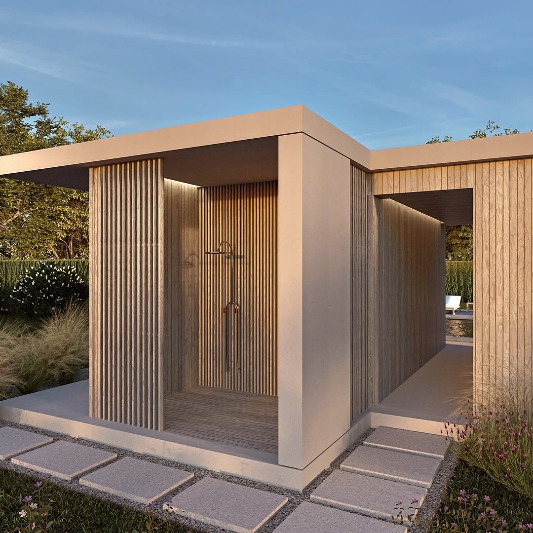 21+ Stunning Outdoor Shower Ideas