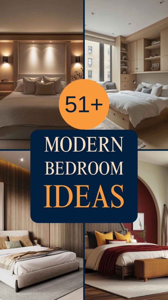 51+ Modern Bedroom Ideas for a Sleek and Stylish Retreat