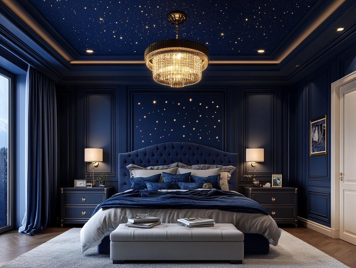 12 Dark Blue Bedroom Ideas for a Bold and Beautiful Look
