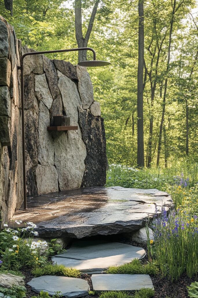21+ Stunning Outdoor Shower Ideas