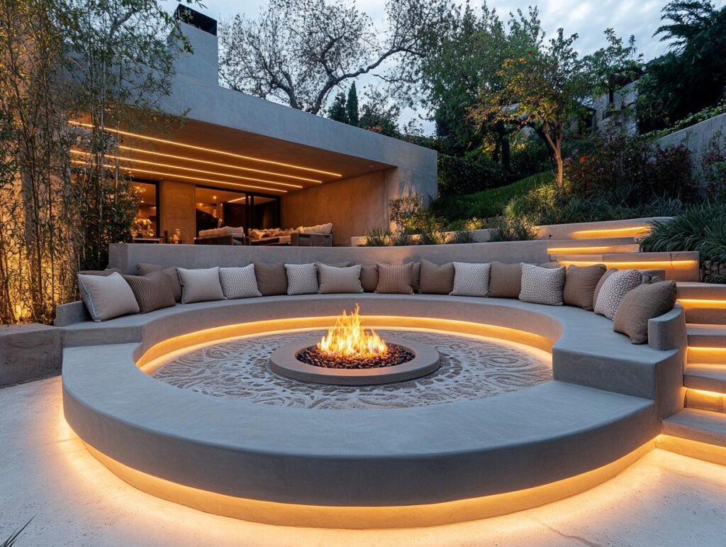 15 Outdoor Fire Pit Seating Area Ideas for Year-Round Enjoyment