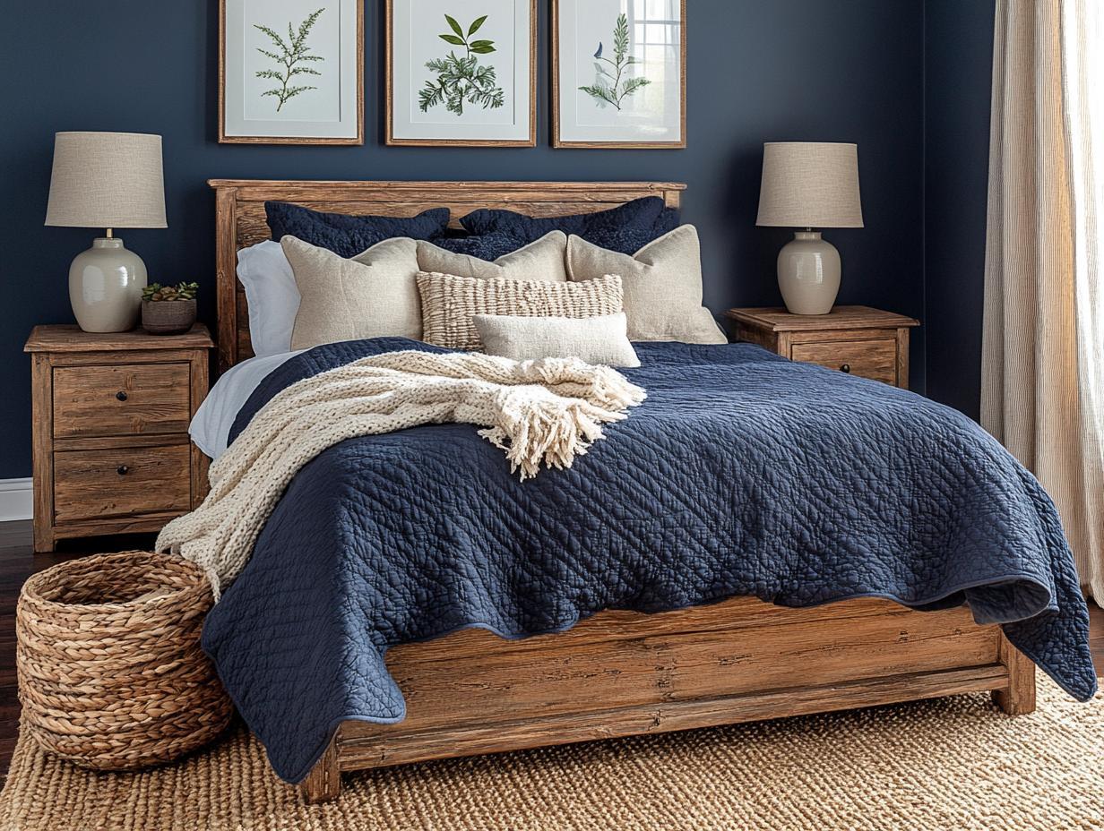 12 Dark Blue Bedroom Ideas for a Bold and Beautiful Look