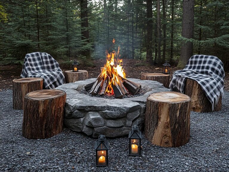 15 Outdoor Fire Pit Seating Area Ideas for Year-Round Enjoyment