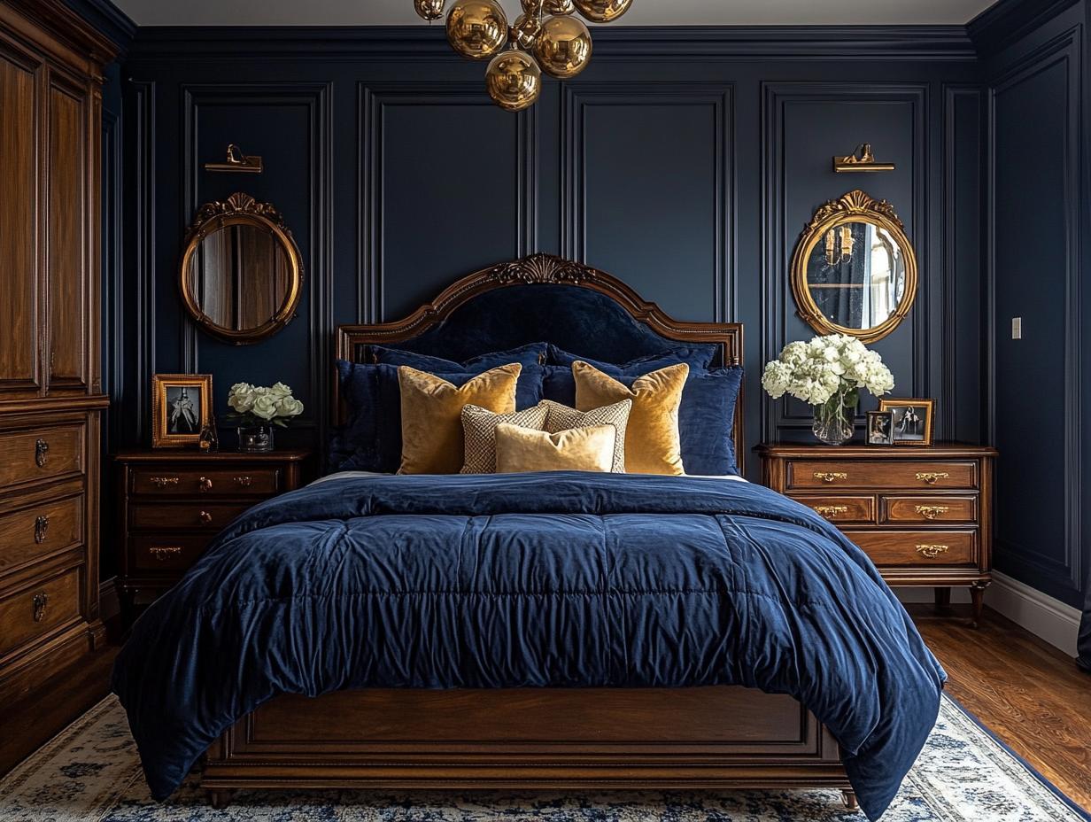 12 Dark Blue Bedroom Ideas for a Bold and Beautiful Look