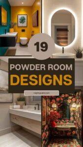 19 Inspiring Powder Room Design Ideas Trending in 2025