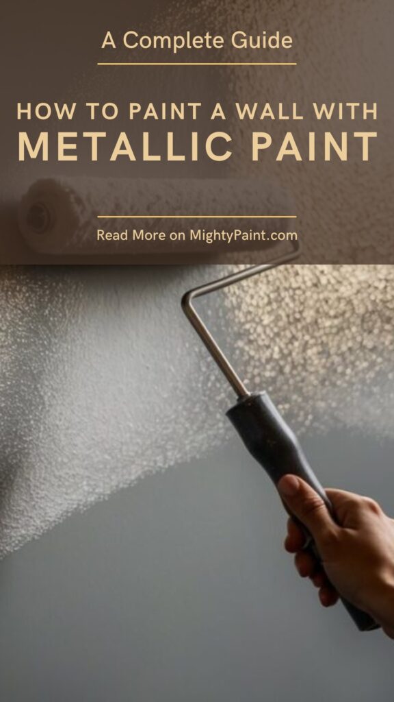 How To Paint A Wall With Metallic Paint: Easy Steps for a Shimmering Finish