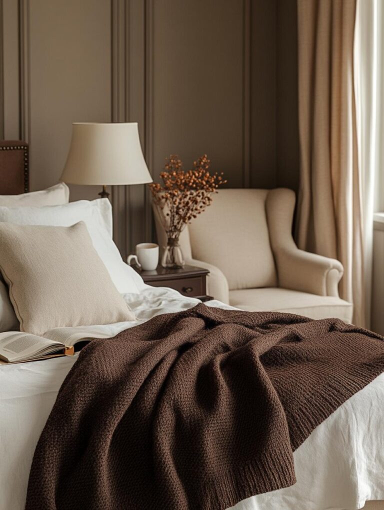 11 Gorgeous Mocha Tones for a Cozy Bedroom Retreat