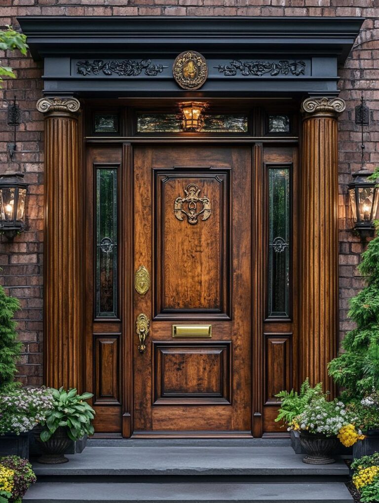 20 Luxurious Entry Door Designs for Your Home: Elevate Your Curb Appeal