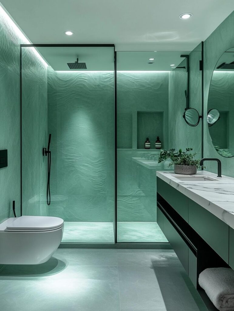 12 Calming Paint Colors for a Relaxing Bathroom
