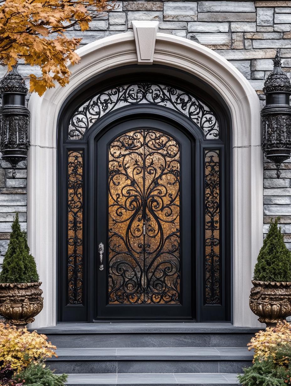 20 Luxurious Entry Door Designs for Your Home: Elevate Your Curb Appeal