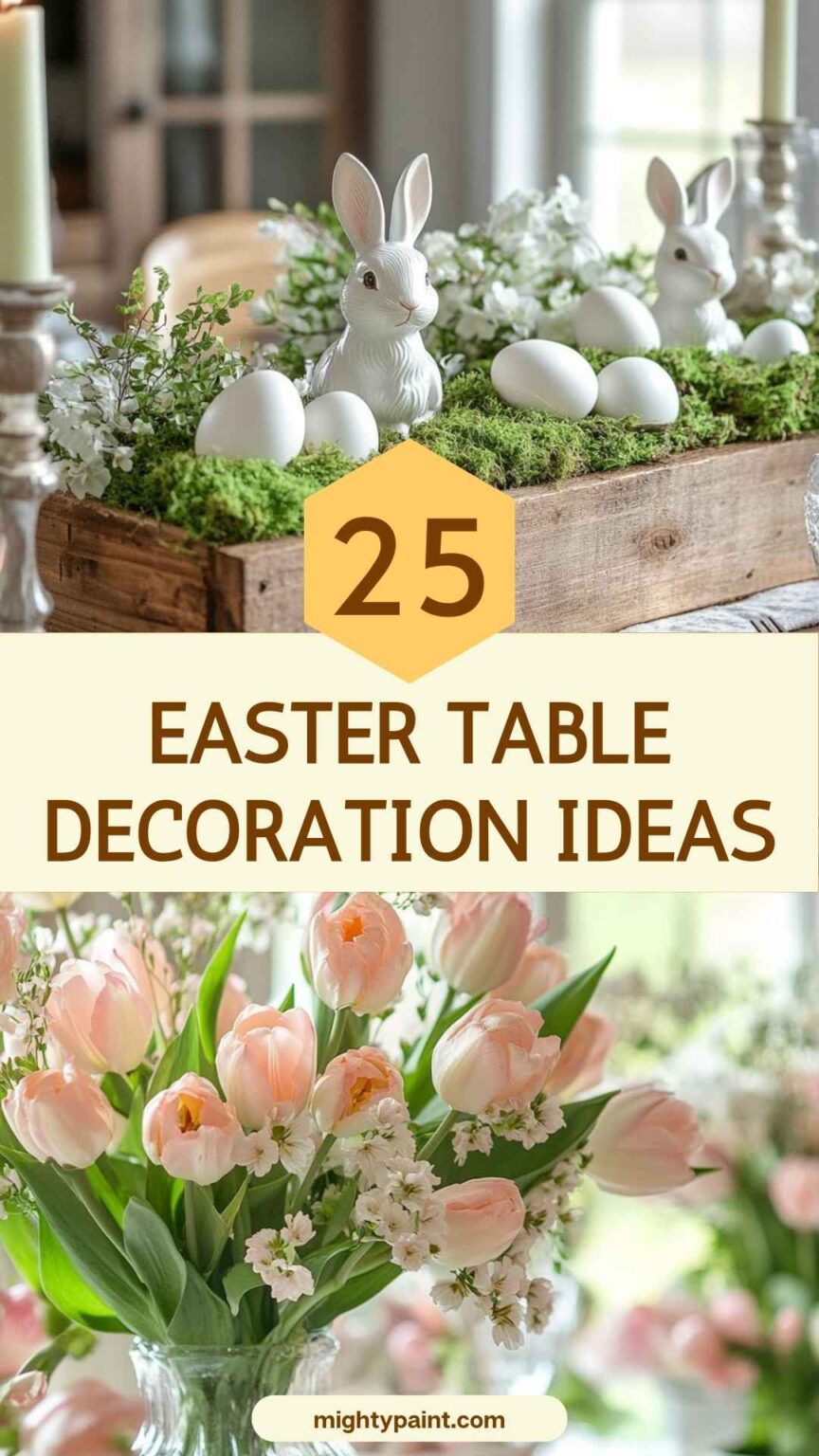 25 Easter Table Decoration Ideas to Brighten Your Celebration
