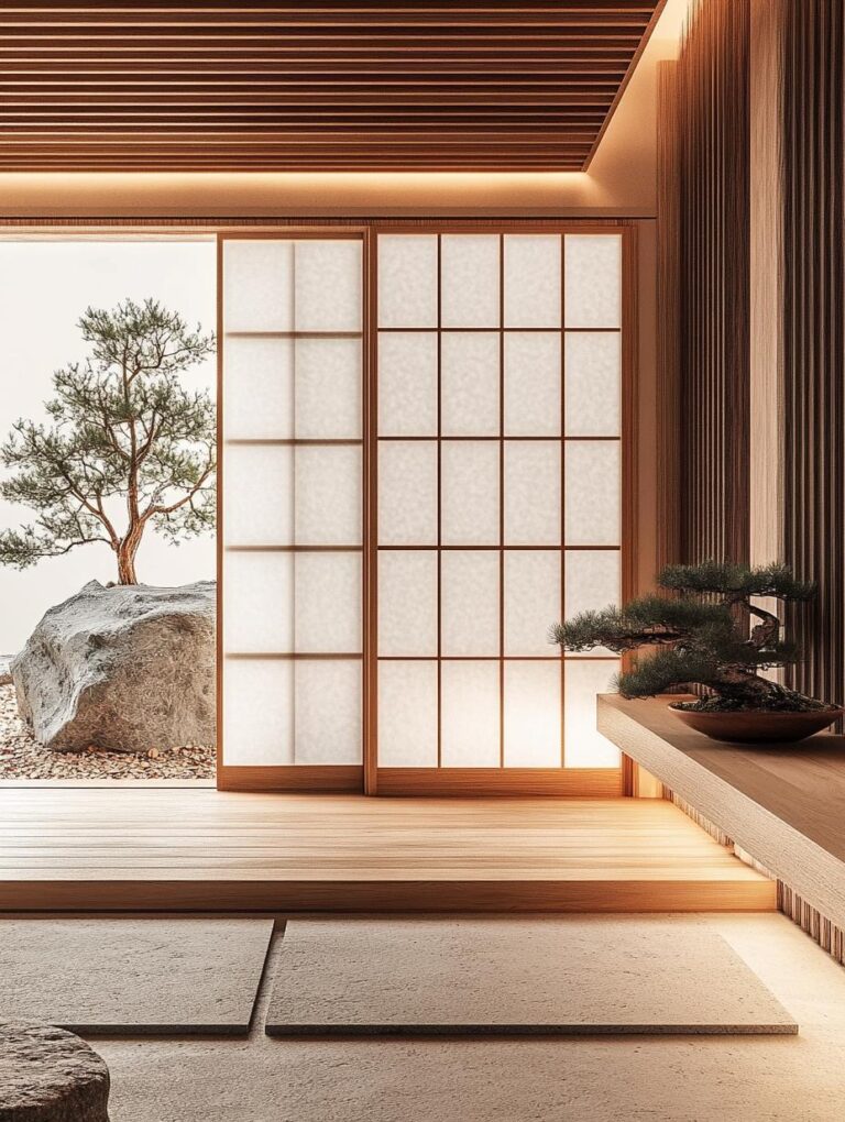 21 Japandi Entryway Ideas for a Calm & Stylish Welcome