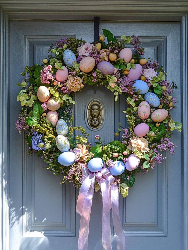 25 Easter Front Porch Decor Ideas to Welcome Spring with Style