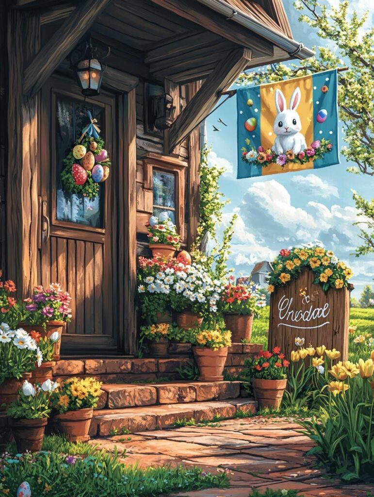 25 Easter Front Porch Decor Ideas to Welcome Spring with Style