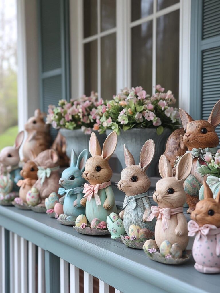 25 Easter Front Porch Decor Ideas to Welcome Spring with Style