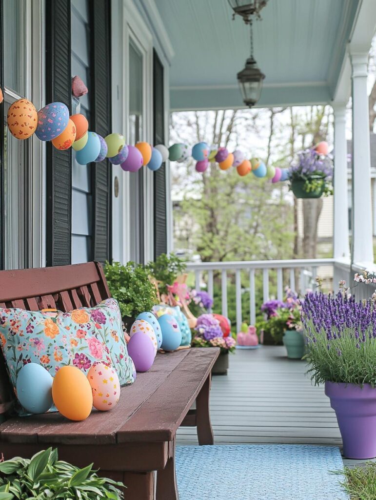 25 Easter Front Porch Decor Ideas to Welcome Spring with Style