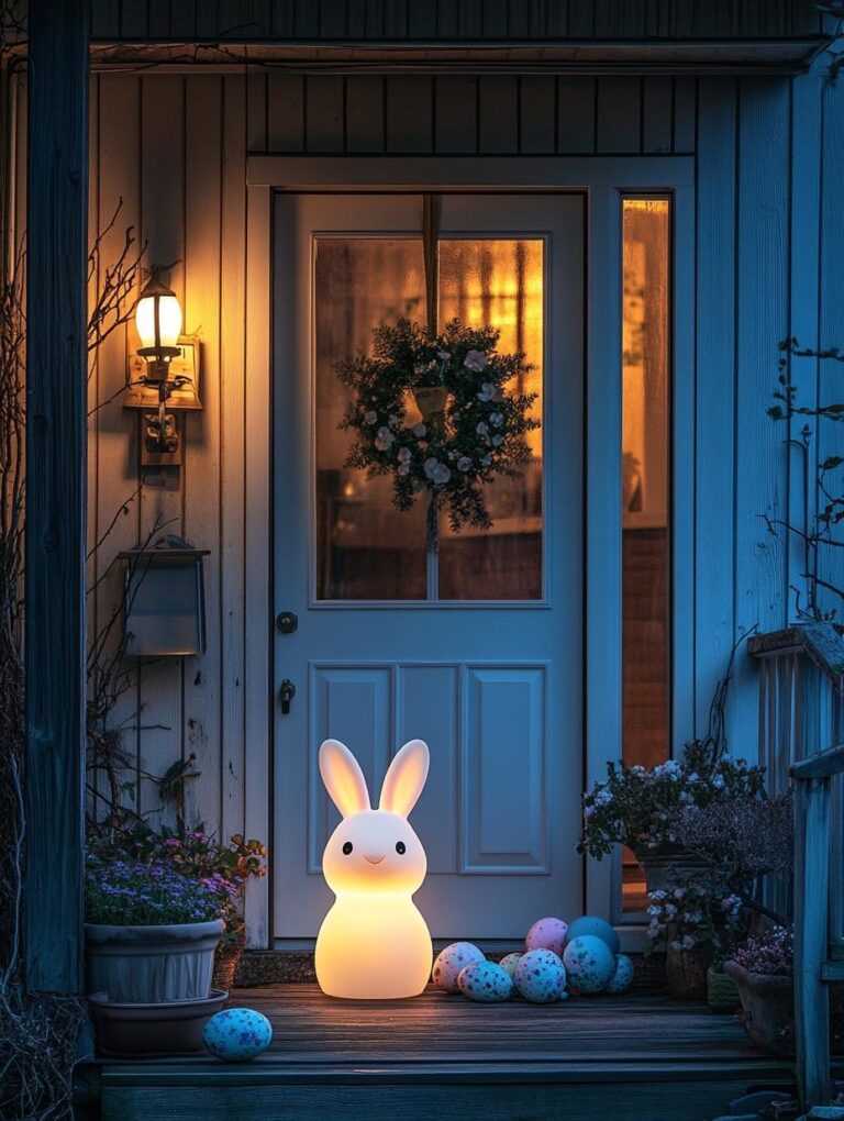 25 Easter Front Porch Decor Ideas to Welcome Spring with Style
