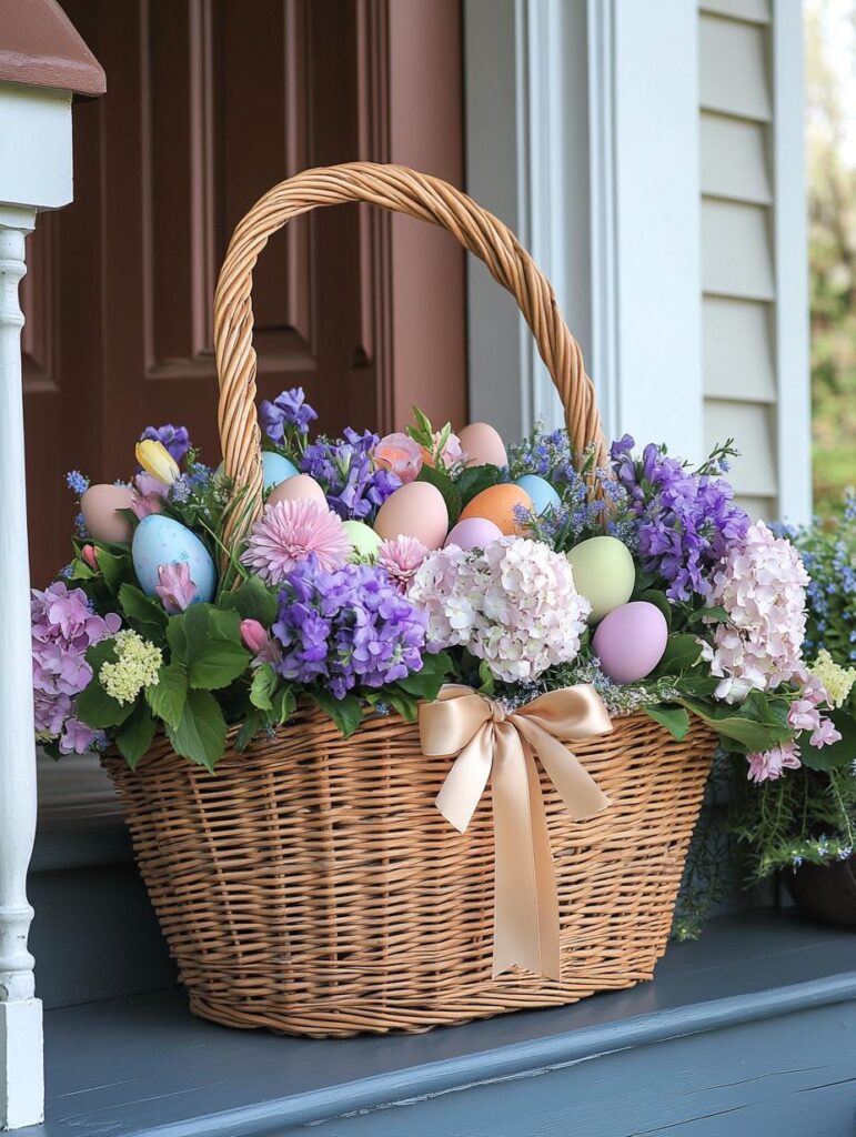 25 Easter Front Porch Decor Ideas to Welcome Spring with Style