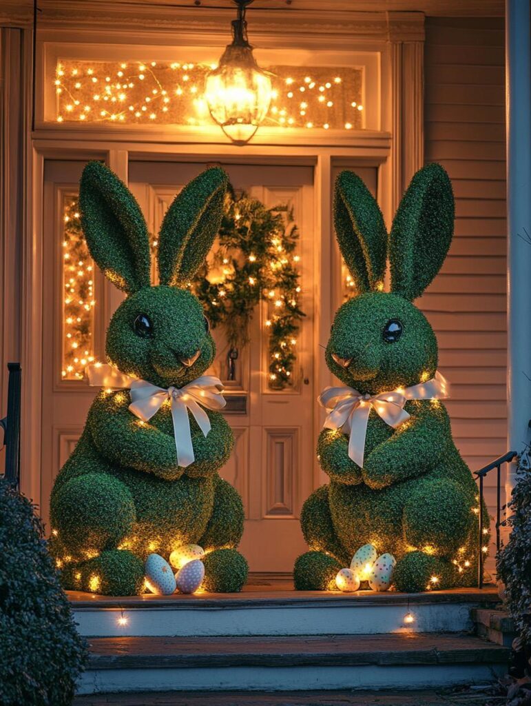 25 Easter Front Porch Decor Ideas to Welcome Spring with Style