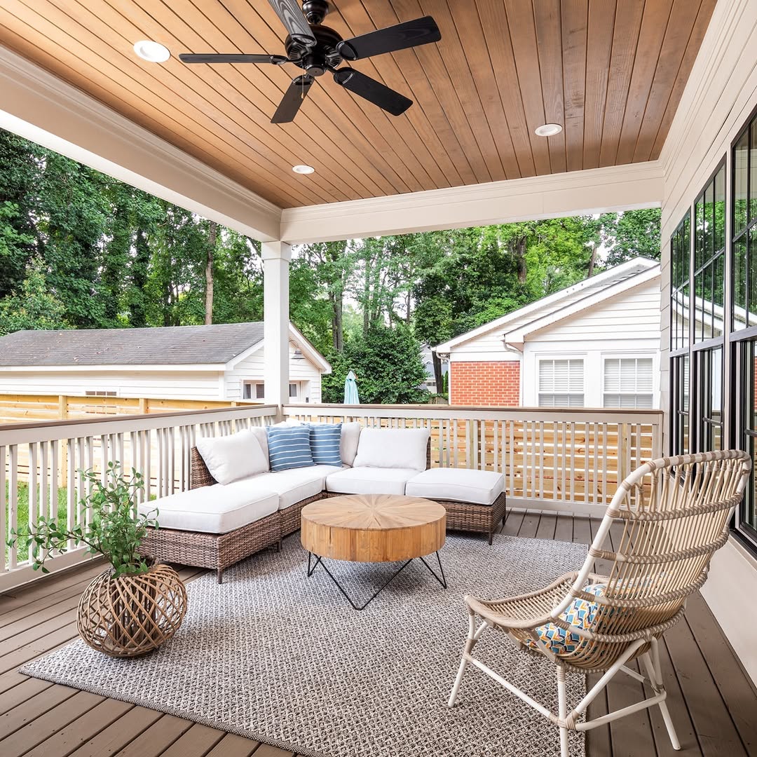 21 Back Porch Inspirations & Simple Ways to Achieve the Look