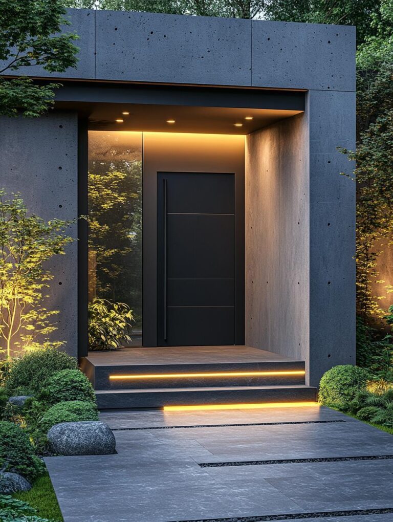 14 Modern And Stylish Metal Entry Doors for a Bold First Impression