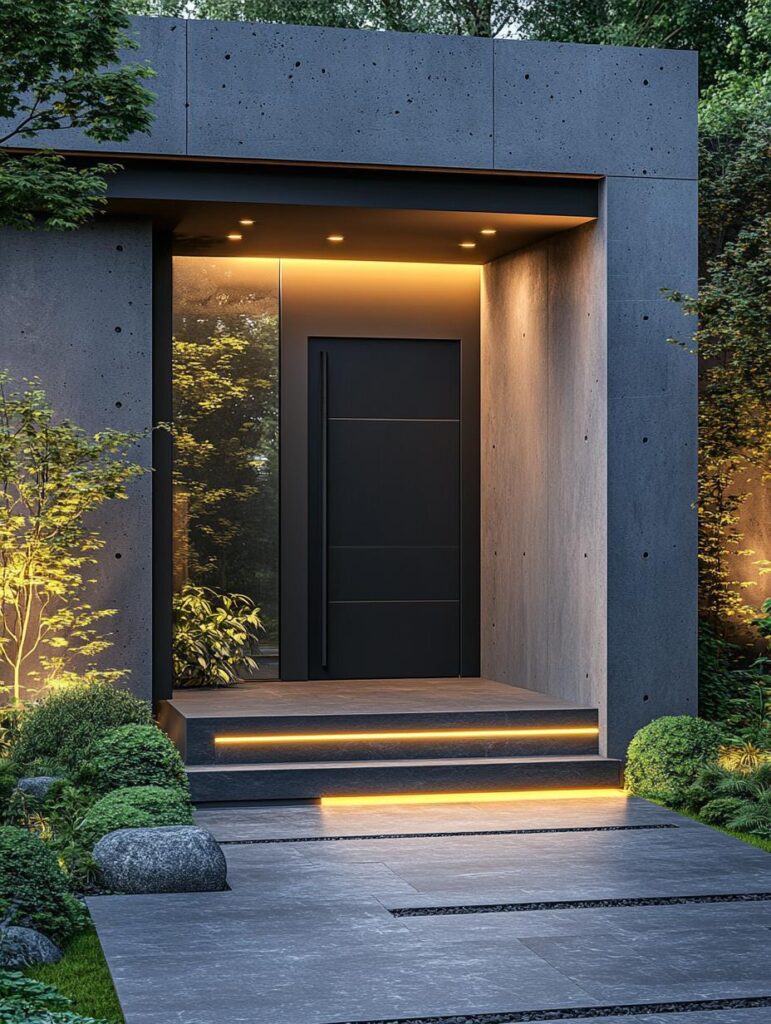 14 Modern And Stylish Metal Entry Doors for a Bold First Impression
