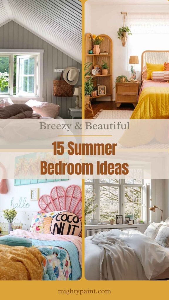 15 Summer Bedroom Ideas to Refresh Your Space With Light, Airy Vibes