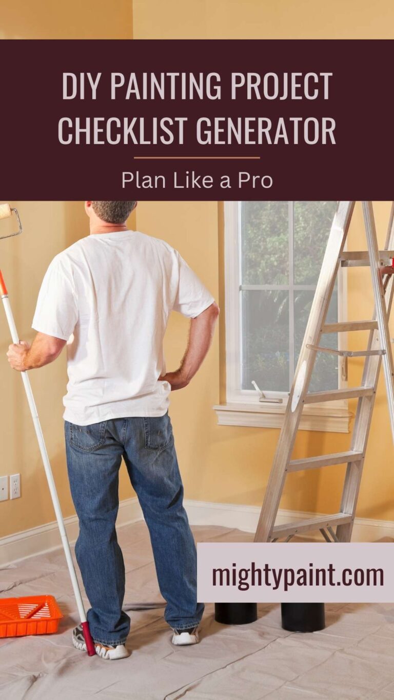 DIY Painting Project Checklist Generator – Plan Like a Pro