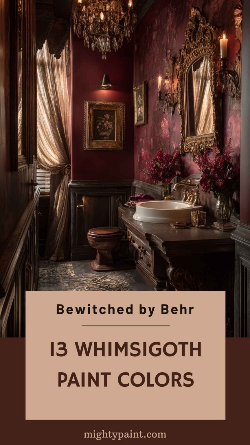 13 Whimsigoth Paint Colors to Turn Any Room Into a Moonlit Manor
