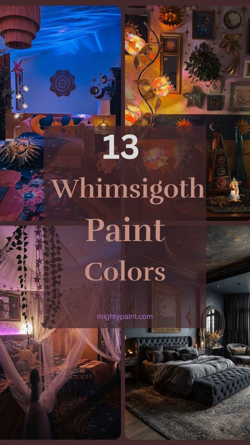 13 Whimsigoth Paint Colors to Turn Any Room Into a Moonlit Manor