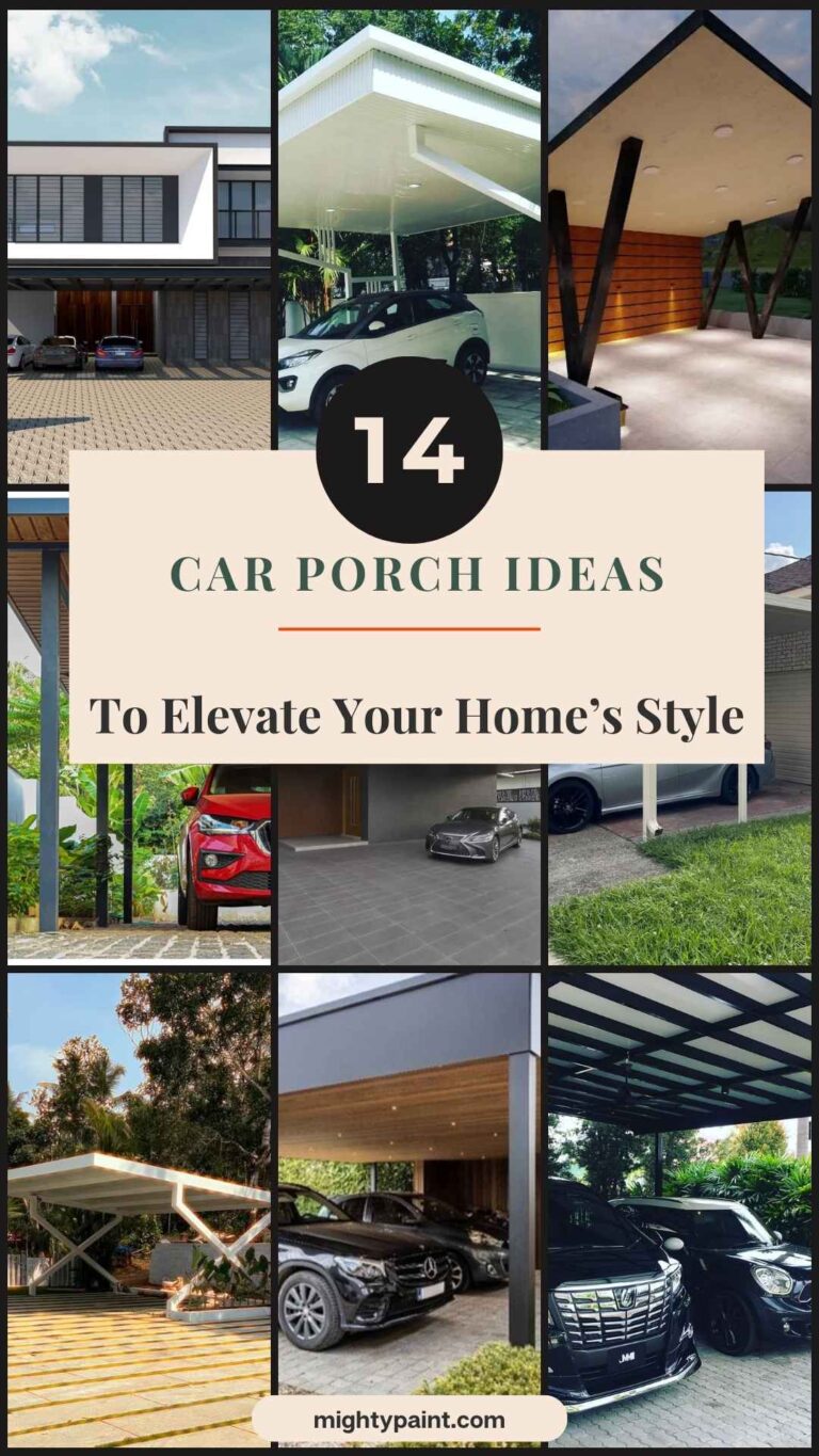 14 Car Porch Design Ideas to Elevate Your Home’s Style