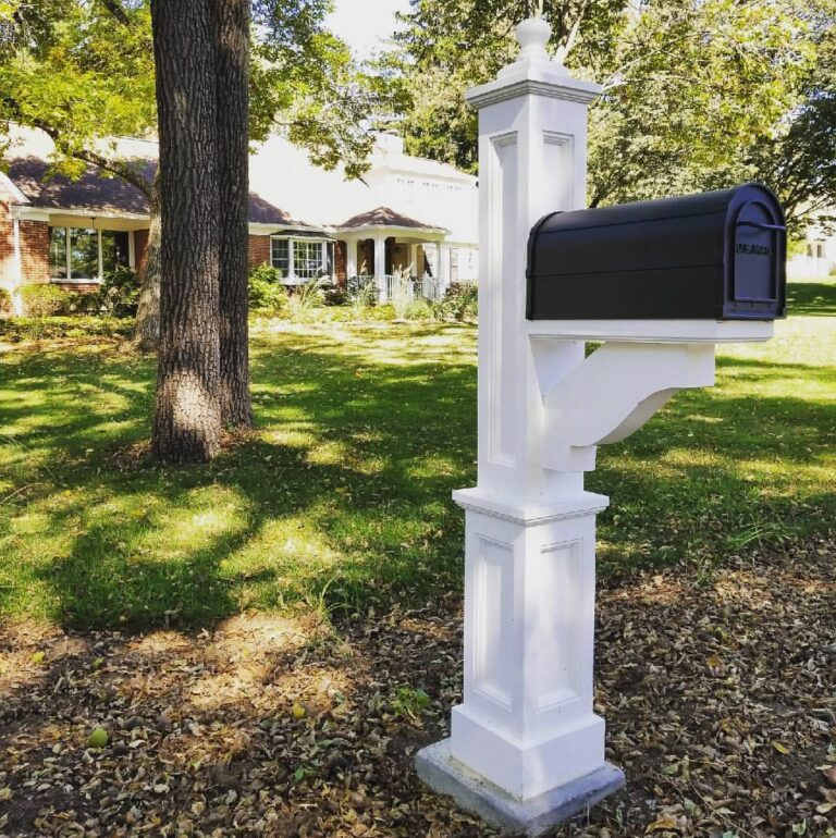 19 Mailbox Post Ideas That Are Way More Than Just Functional