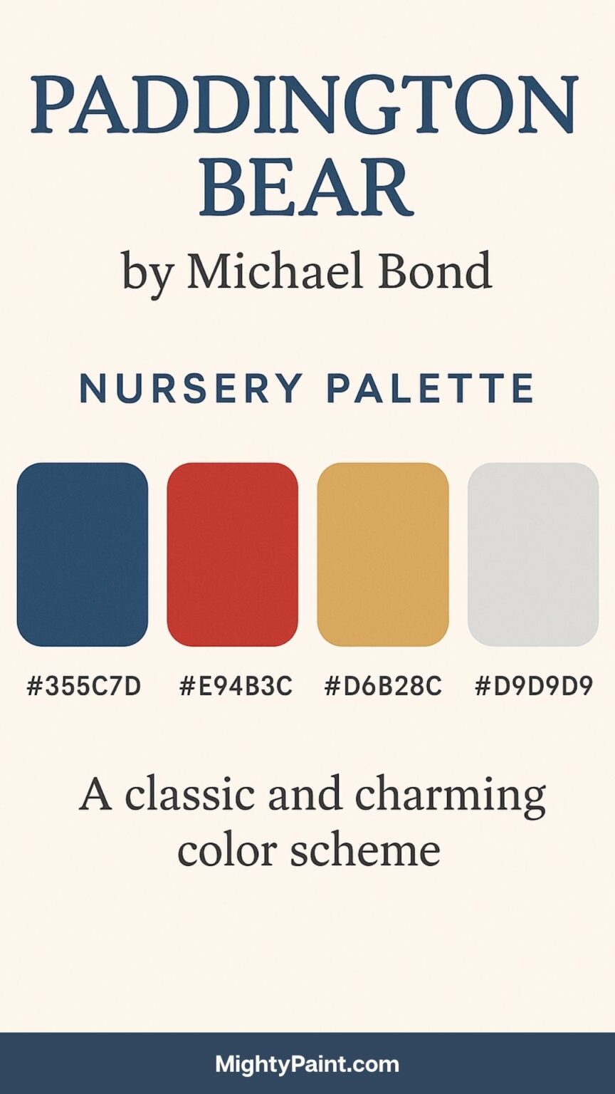 18 Heritage Nursery Palettes Inspired by Famous Children’s Books
