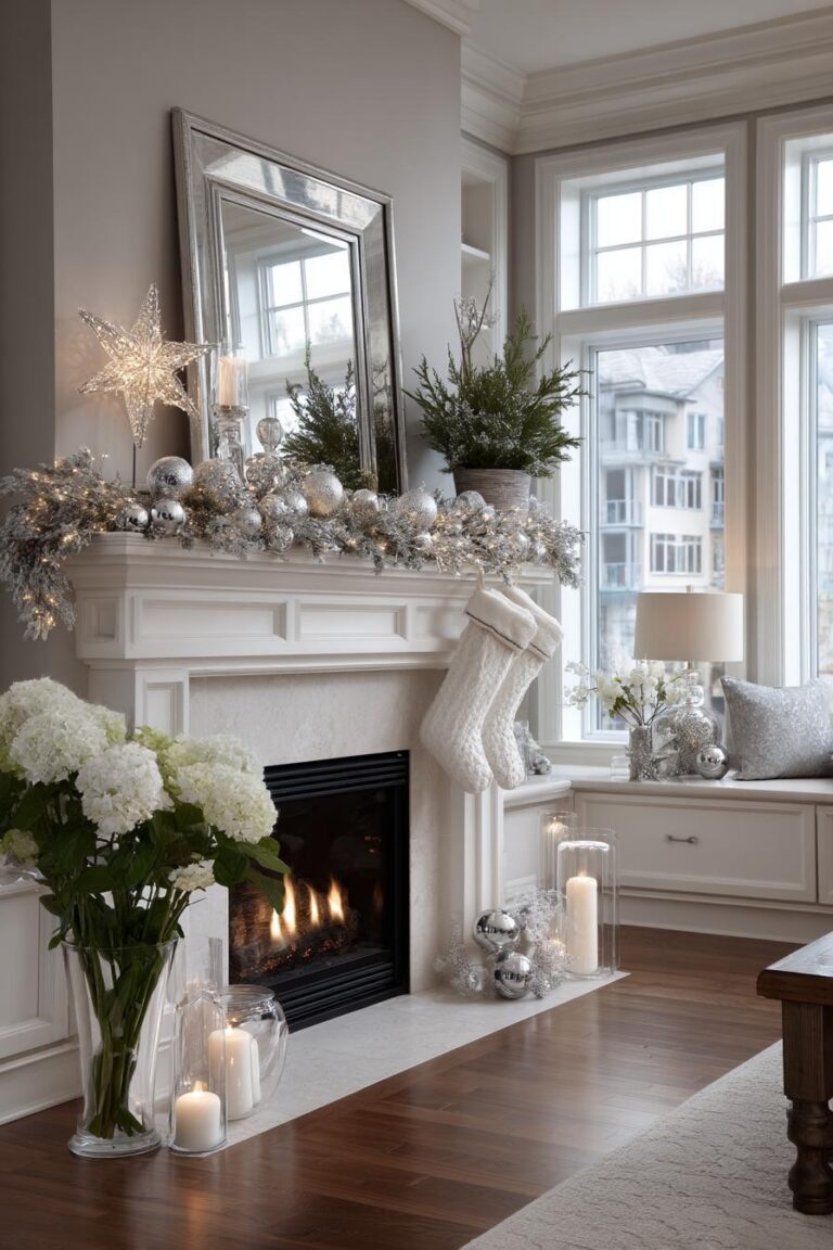 15 Festive Holiday Mantel Decor Ideas to Wow Your Guests