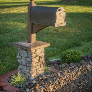 19 Mailbox Post Ideas That Are Way More Than Just Functional
