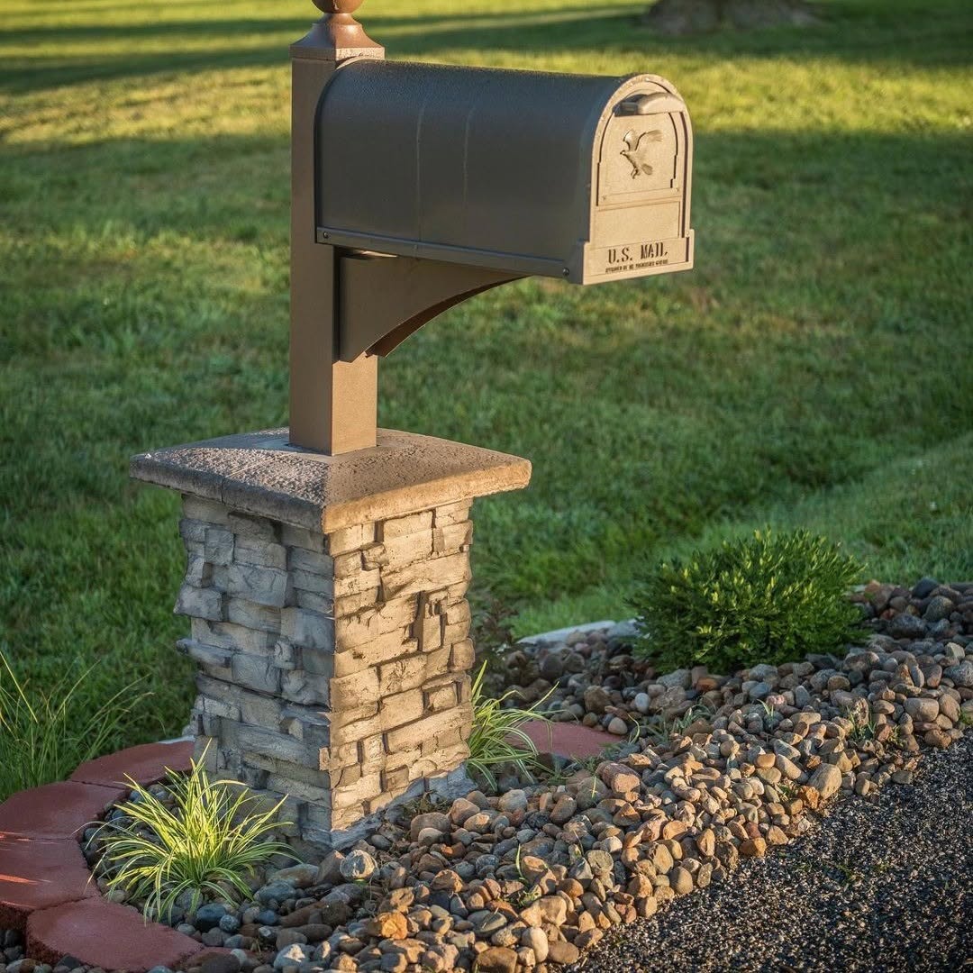 19 Mailbox Post Ideas That Are Way More Than Just Functional