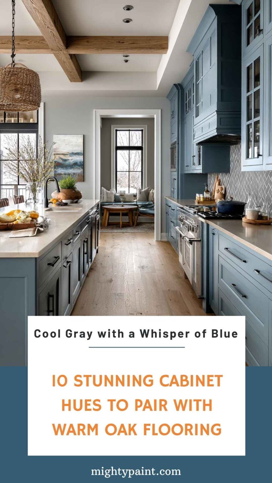 What Color Cabinets Go With Oak Floors? [10 Best Options]