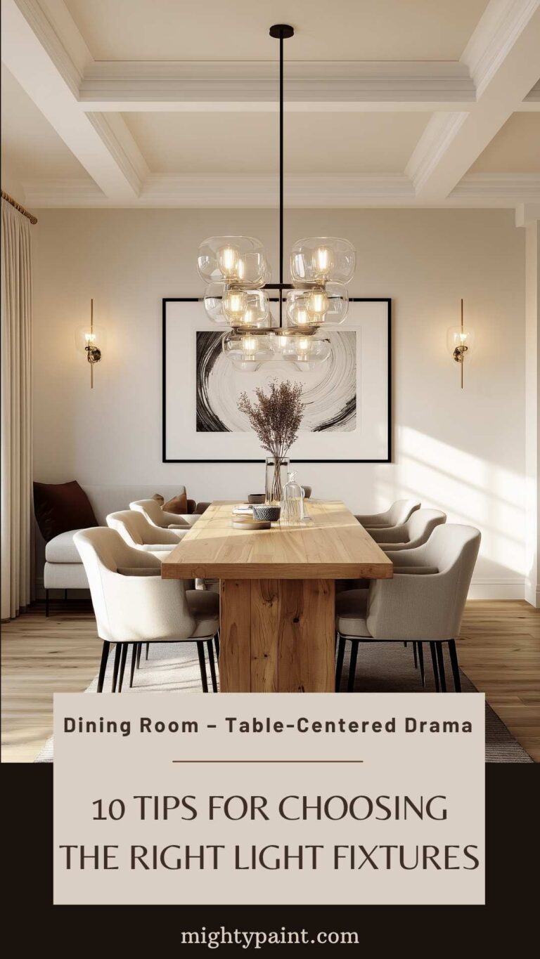 10 Tips for Choosing the Right Light Fixtures for Each Room