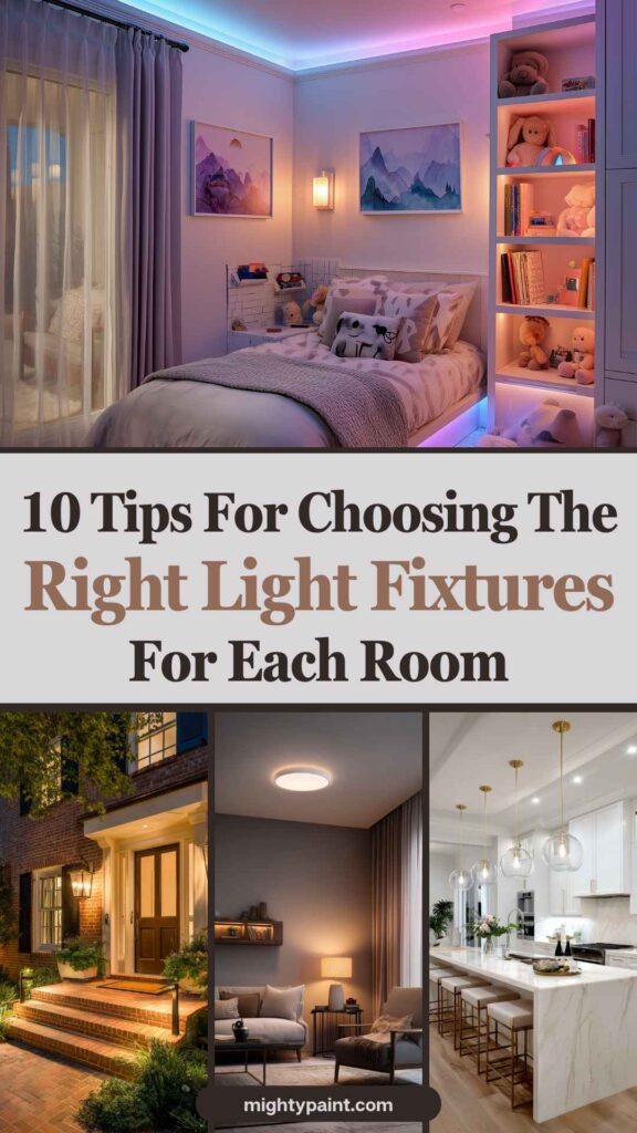 10 Tips for Choosing the Right Light Fixtures for Each Room