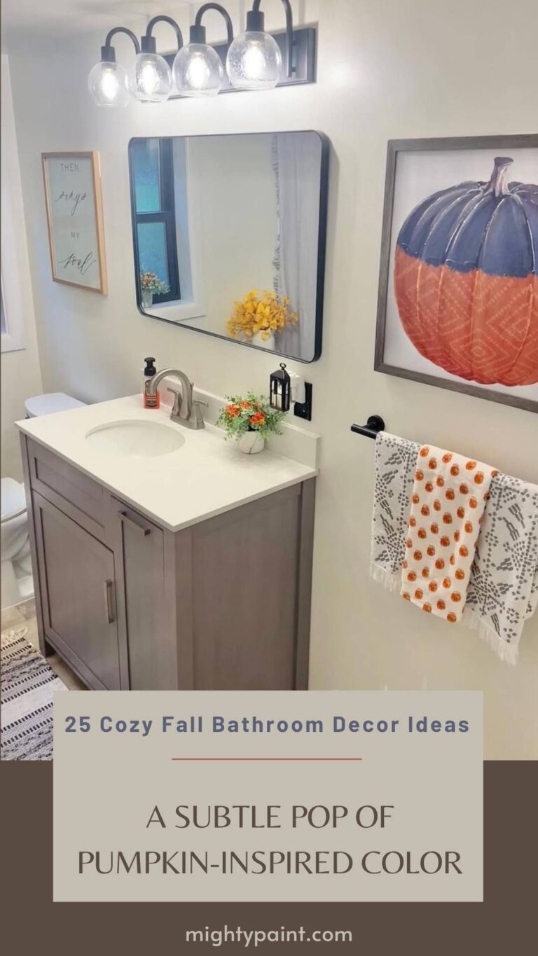 🍂 25 Cozy Fall Bathroom Décor Ideas to Warm Up Your Space