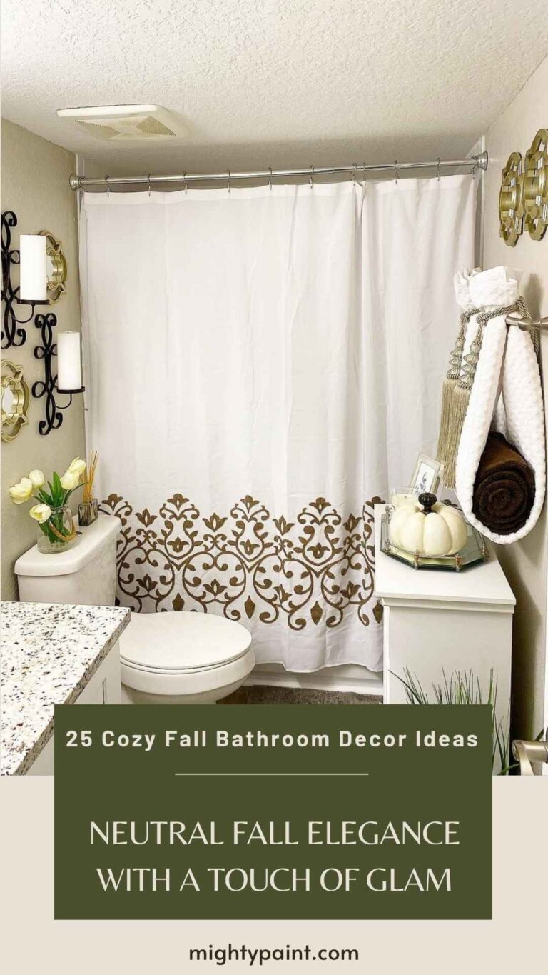 🍂 25 Cozy Fall Bathroom Décor Ideas to Warm Up Your Space