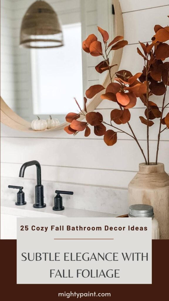 🍂 25 Cozy Fall Bathroom Décor Ideas to Warm Up Your Space