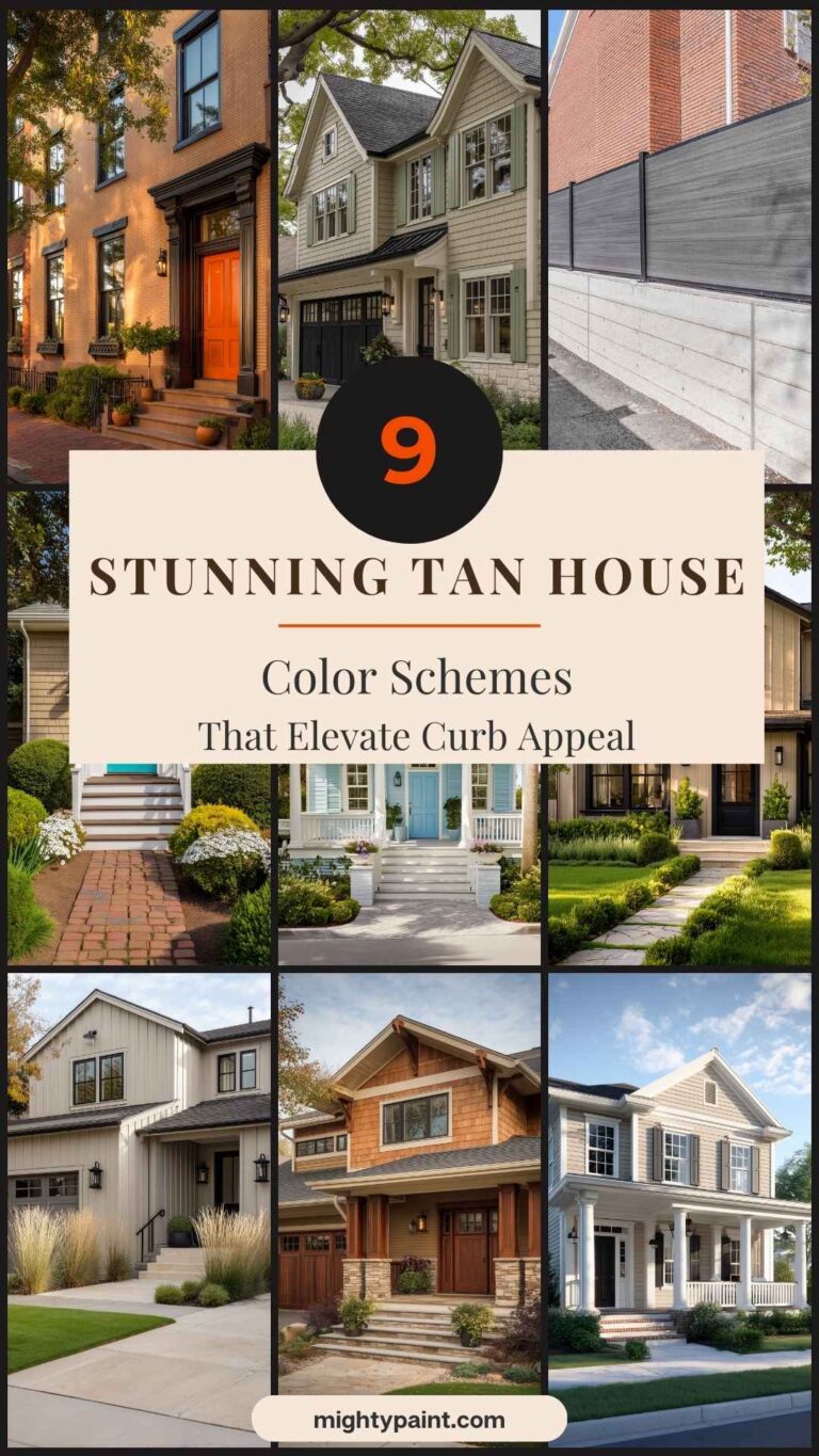 Stunning Tan House Color Schemes That Elevate Curb Appeal