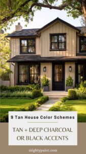 Stunning Tan House Color Schemes That Elevate Curb Appeal