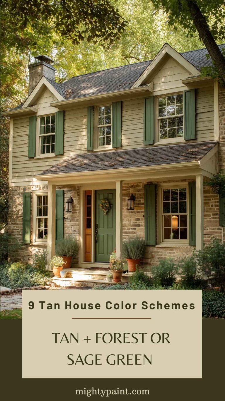 Stunning Tan House Color Schemes That Elevate Curb Appeal