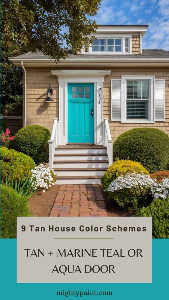 Stunning Tan House Color Schemes That Elevate Curb Appeal