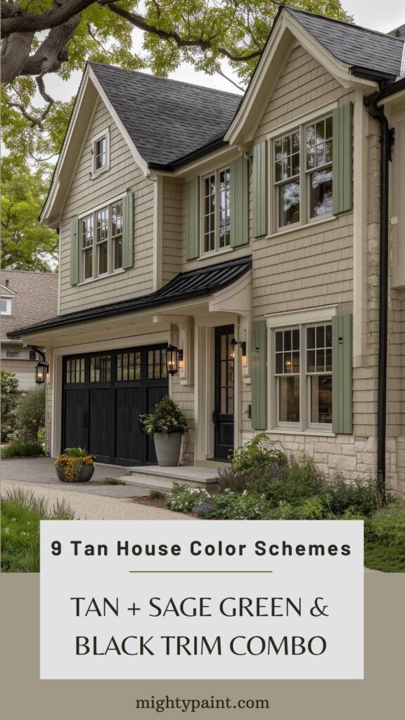 Stunning Tan House Color Schemes That Elevate Curb Appeal